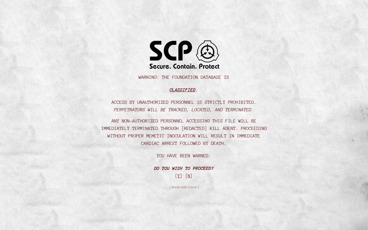 SCP-507